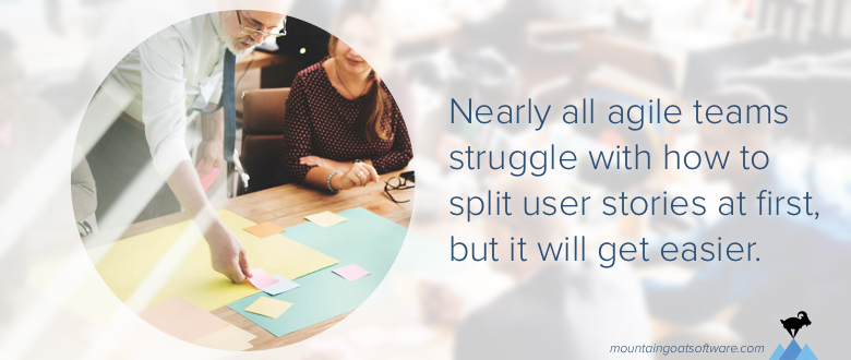 Two Examples of Splitting Epics